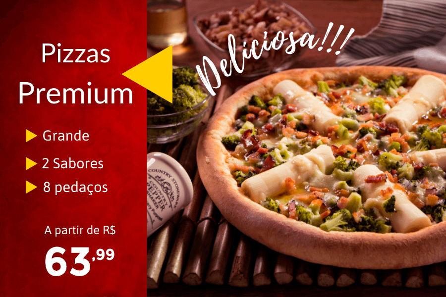 Delivery - Pizzaria Mais que Pizza